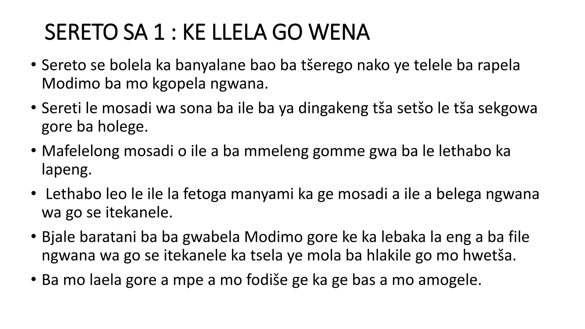 This is Sepedi HL P2 Notes for all Grade, From Grade 10 to matrix | PDF