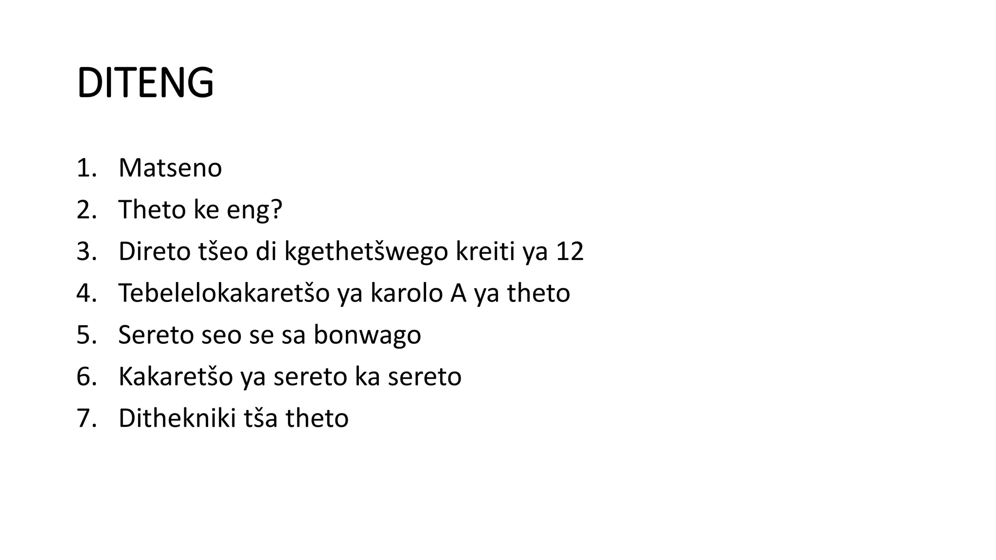 This is Sepedi HL P2 Notes for all Grade, From Grade 10 to matrix | PDF