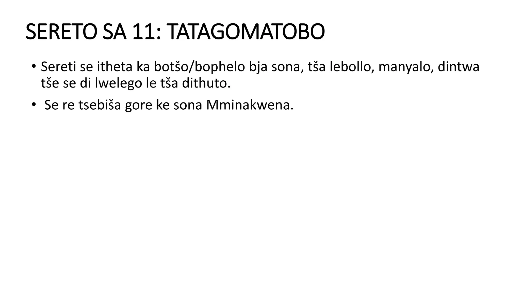 This is Sepedi HL P2 Notes for all Grade, From Grade 10 to matrix | PDF