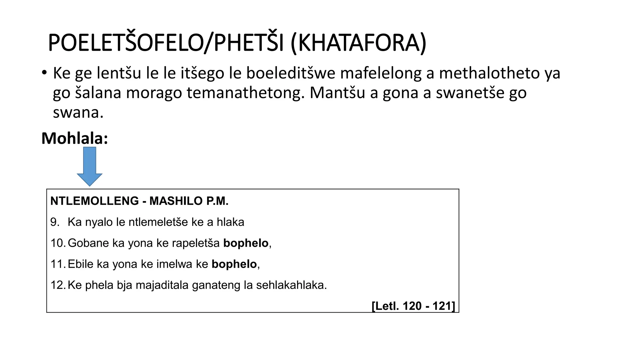 This is Sepedi HL P2 Notes for all Grade, From Grade 10 to matrix | PDF
