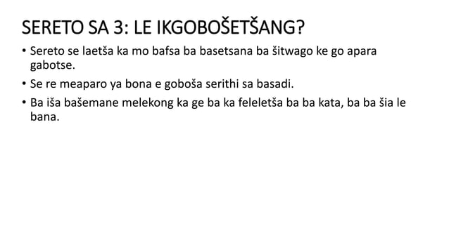 This is Sepedi HL P2 Notes for all Grade, From Grade 10 to matrix | PDF