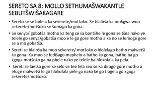 This is Sepedi HL P2 Notes for all Grade, From Grade 10 to matrix | PDF