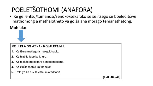 This is Sepedi HL P2 Notes for all Grade, From Grade 10 to matrix | PDF