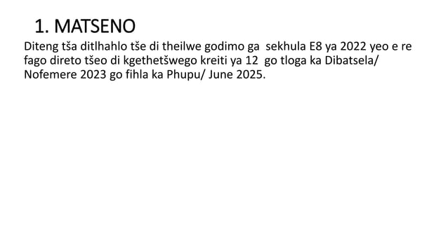 This is Sepedi HL P2 Notes for all Grade, From Grade 10 to matrix | PDF