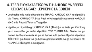 This is Sepedi HL P2 Notes for all Grade, From Grade 10 to matrix | PDF