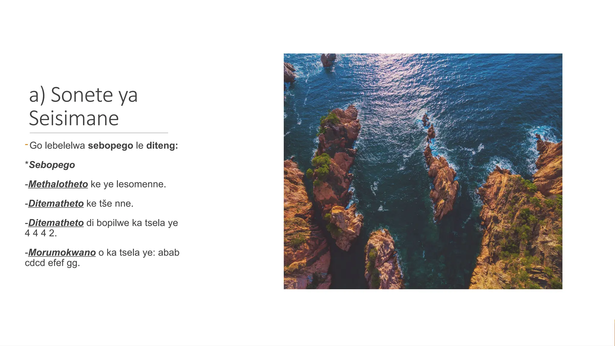 Sepedi HL LETLAKALA LA BOBEDI THETO (SONETE) .pptx