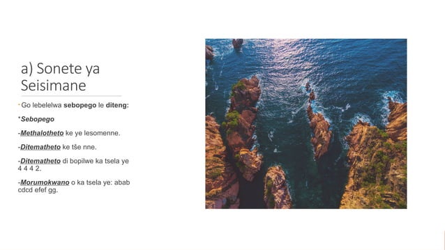Sepedi HL LETLAKALA LA BOBEDI THETO (SONETE) .pptx