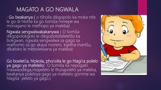Sepedi leleme la gae | PPTX