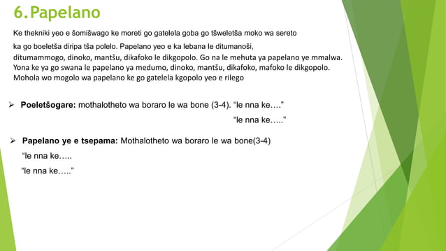 Sepedi methodology _prsentation_theto | PPTX