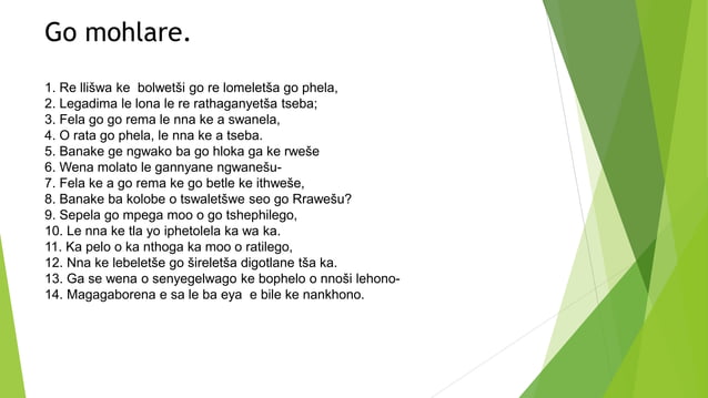 Sepedi methodology _prsentation_theto | PPTX