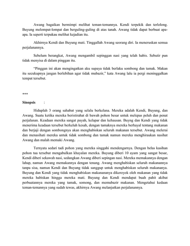 Sepenggal legenda dewi lanjar | PDF