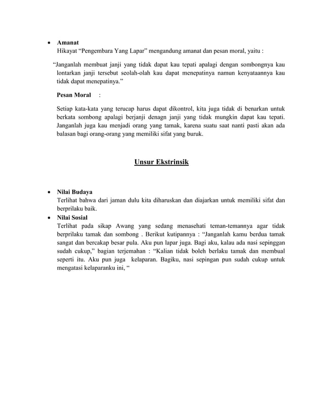 Sepenggal legenda dewi lanjar | PDF