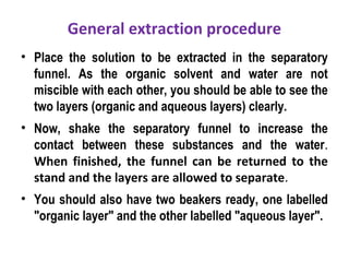 Seperation and purification techniques | PPT