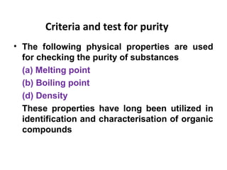 Seperation and purification techniques | PPT