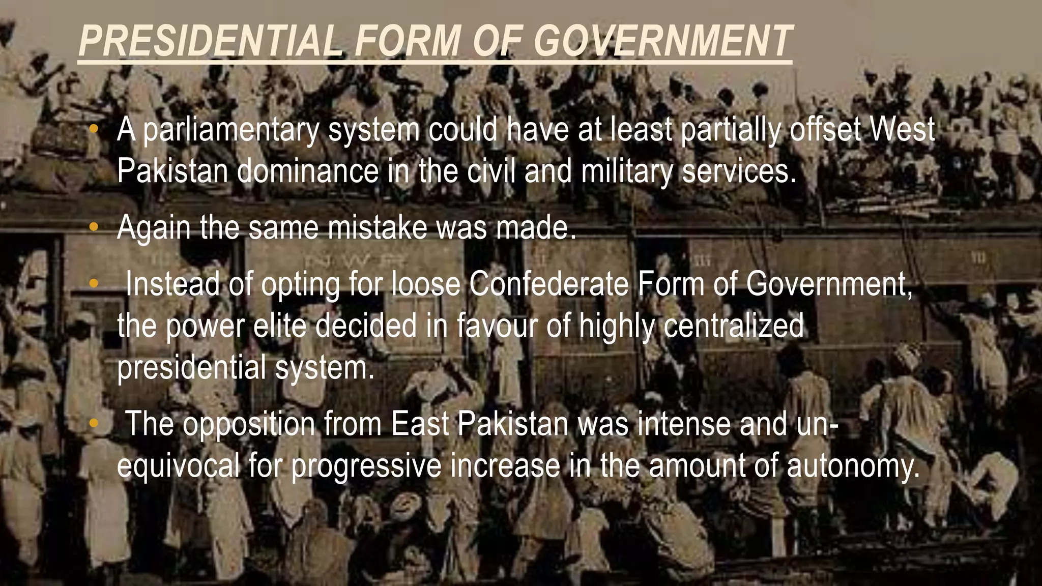 Separation of east pakistan | PPTX