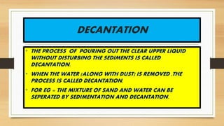 Seperation of substances | PPT