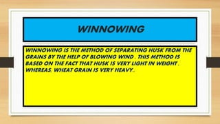 Seperation of substances | PPT