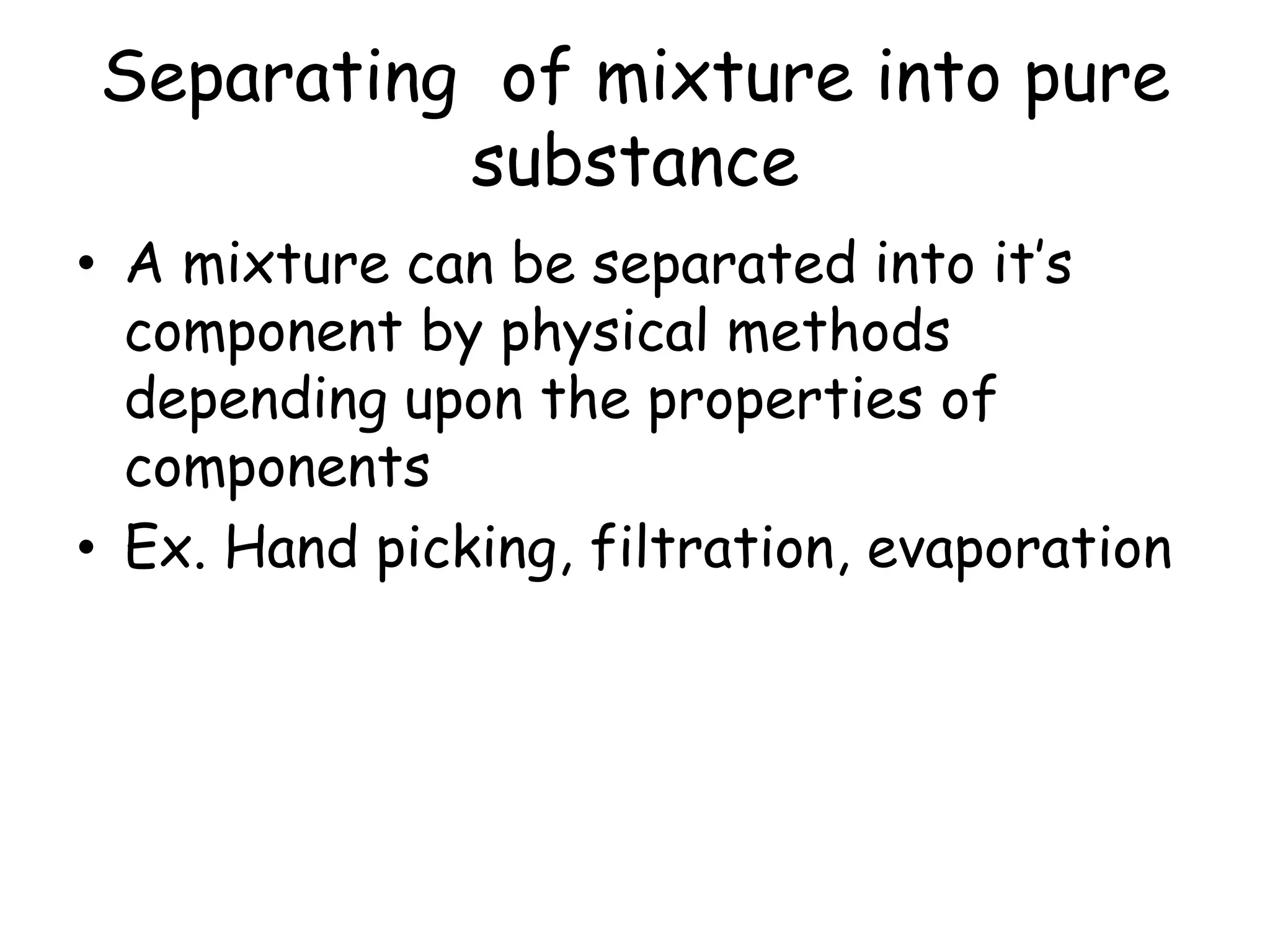 Seperation technique | PPTX