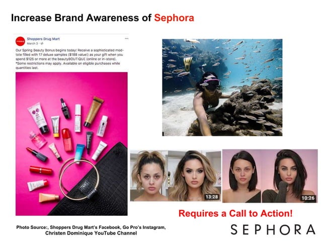 Sephora Facebook Campaign | PPT