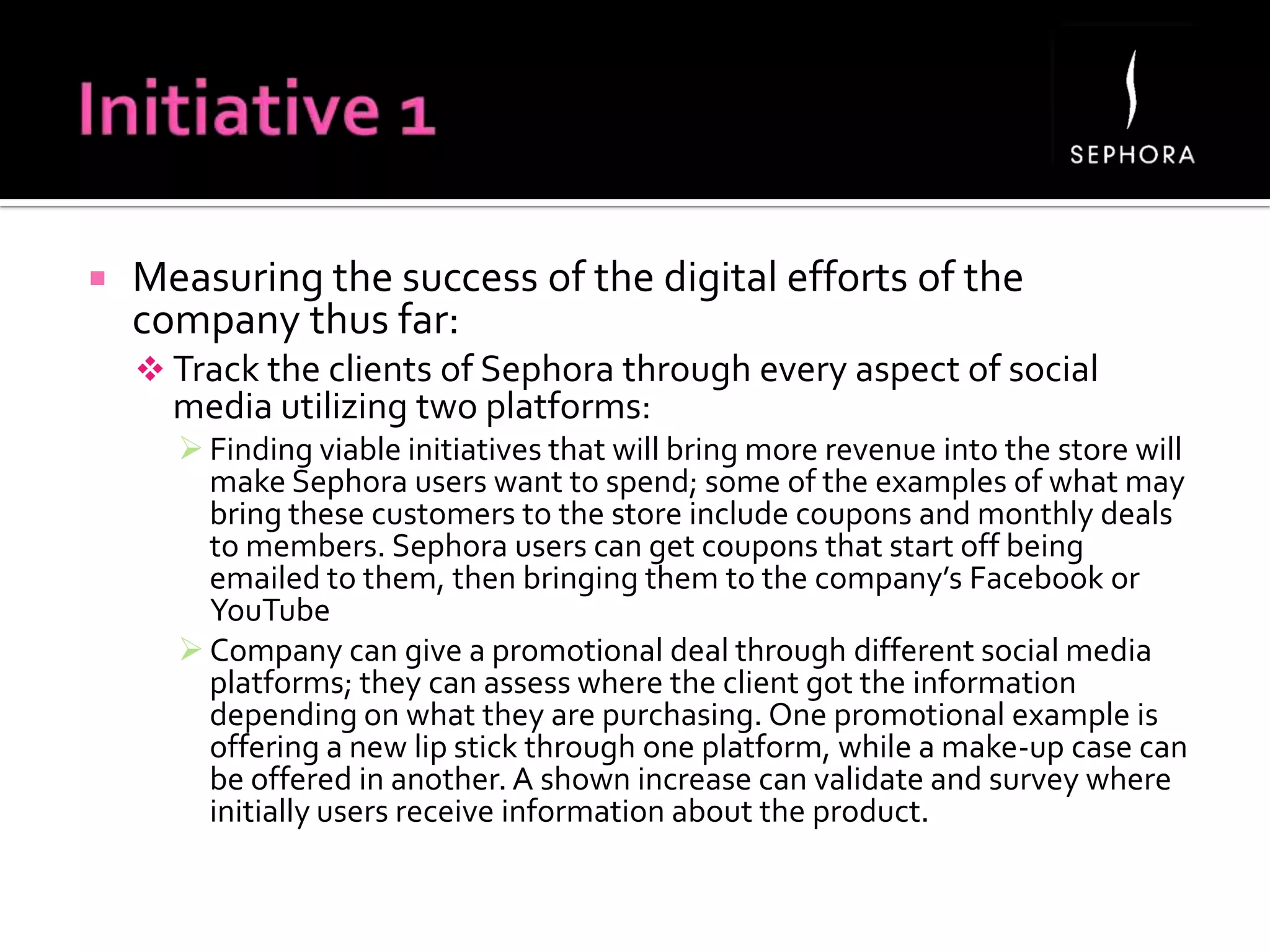 Sephora Case Study | PPTX