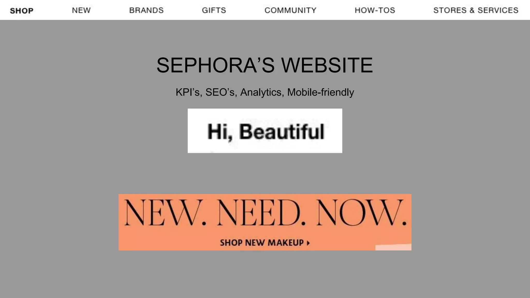 Sephora Digital Strategy | PDF