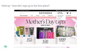 Sephora- Email Strategy Teardown | PPT