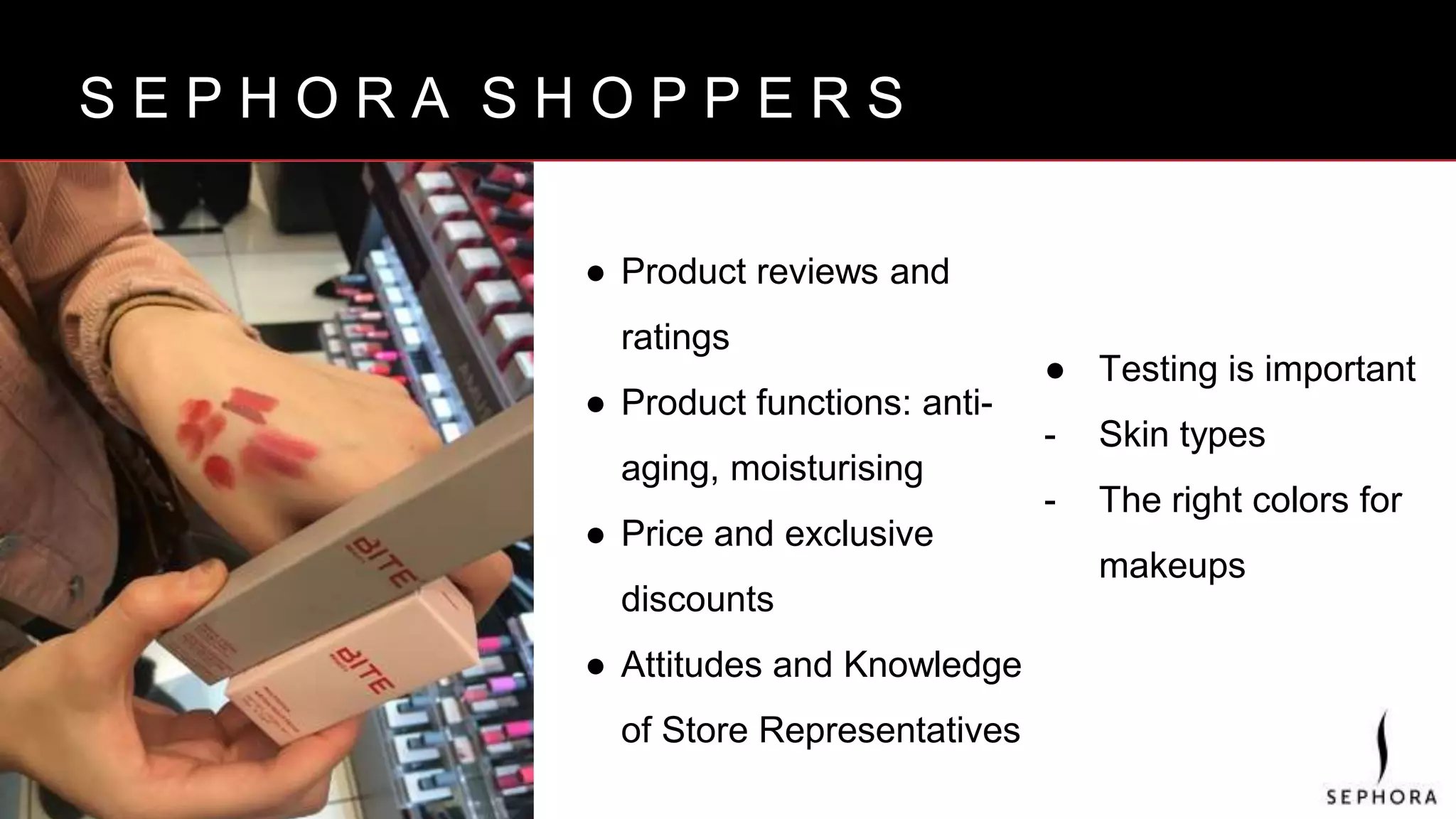 Strategic Planning for Sephora | PPTX