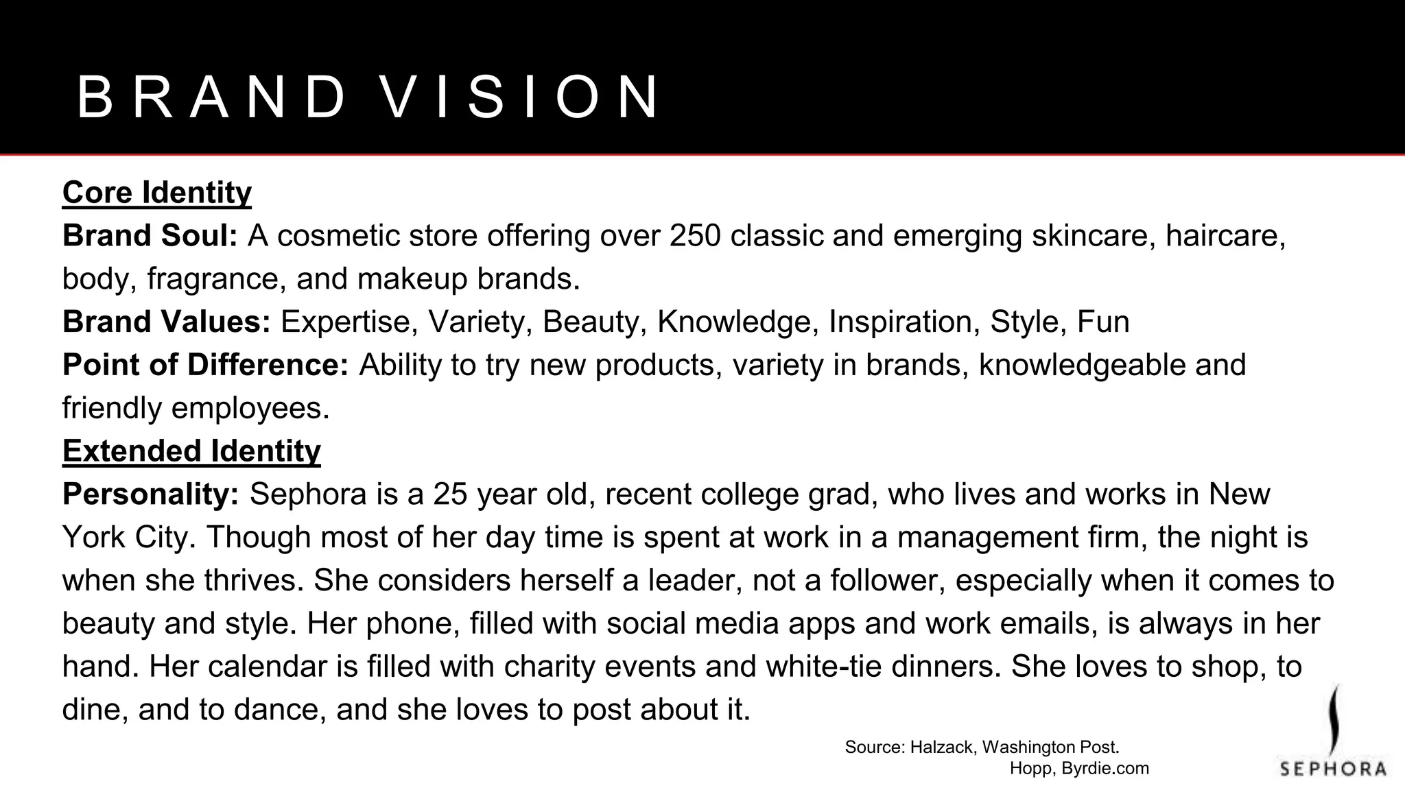 Strategic Planning for Sephora | PPTX