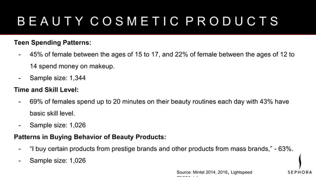 Strategic Planning for Sephora | PPTX | Skin Care | Beauty