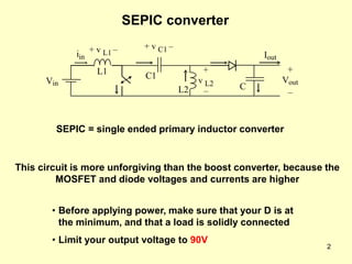 Sepic converter | PPTX