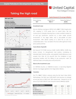 Coverage Initiation Report | SEPLAT | PDF