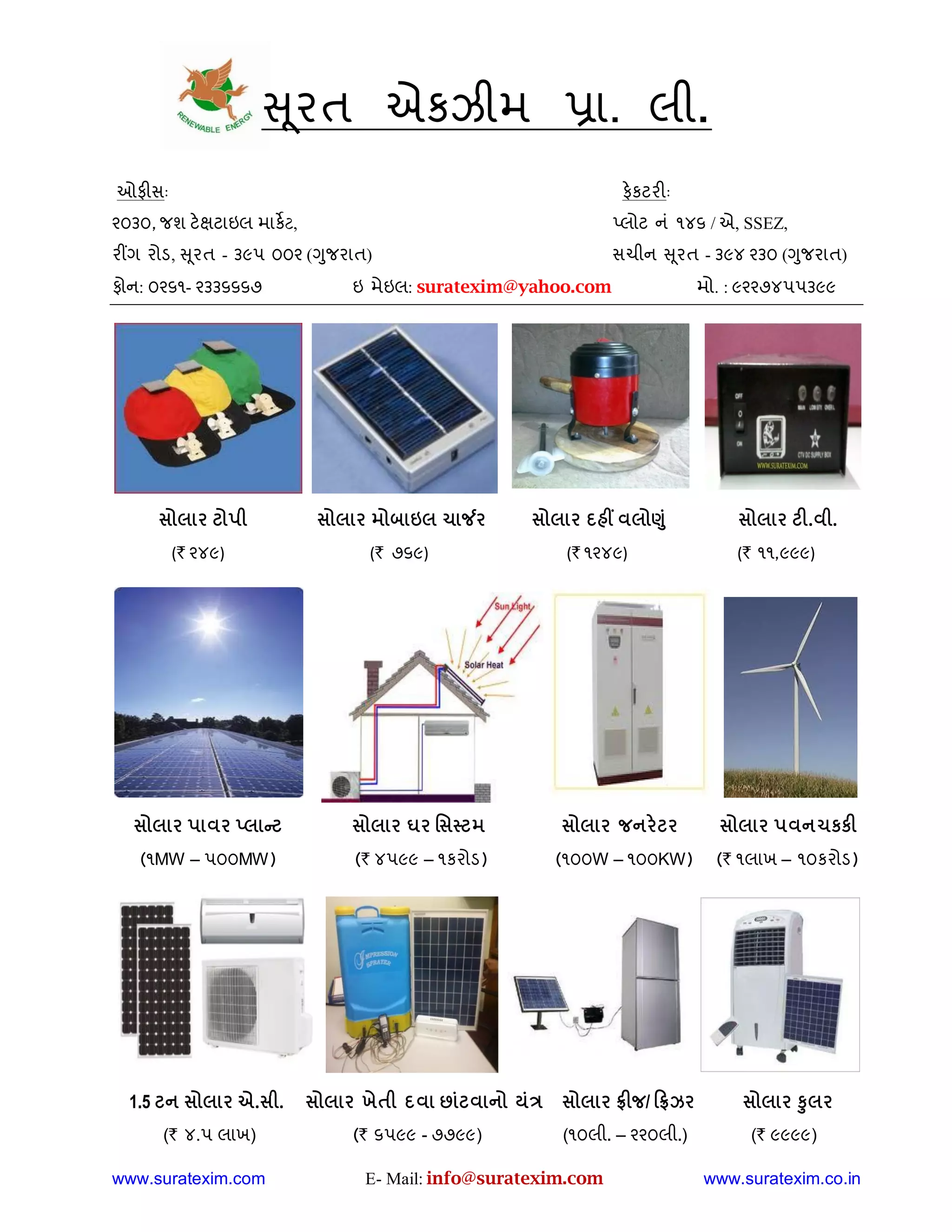 Sepl Solar Gallery (Gujarati) | PPT