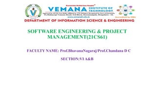 SE&PM-MODULE-1 2.pptx Software engineering | PPTX | Computer Software and Applications | Computing
