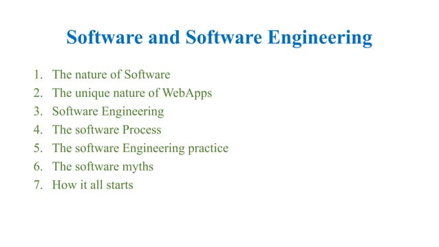 SE&PM-MODULE-1 2.pptx Software engineering | PPTX | Computer Software and Applications | Computing