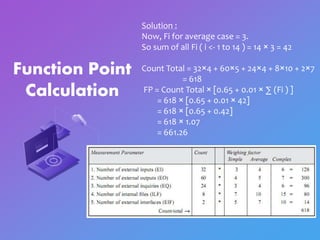 Function point analysis | PPTX