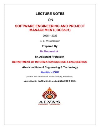 Introduction to Software Engineering and Process Models | PDF
