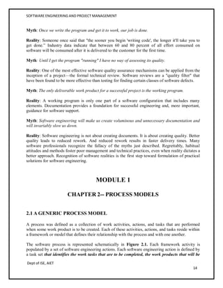 Introduction to Software Engineering and Process Models | PDF