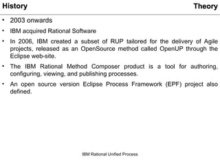 IBM Rational Unified Process For Software Engineering - Introduction | PPT