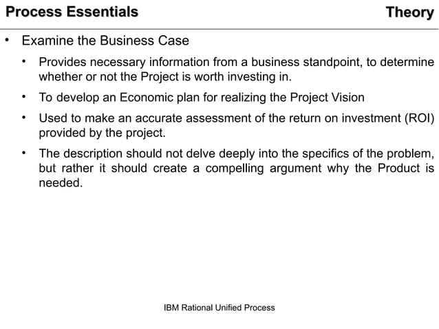 Ibm Rational Unified Process For Software Engineering Introduction Ppt