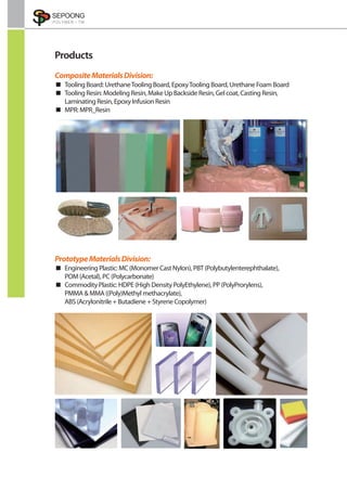 Sepoong polymer catalog | PDF