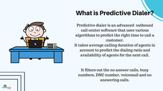 Features Of Predictive Dialer | PPT