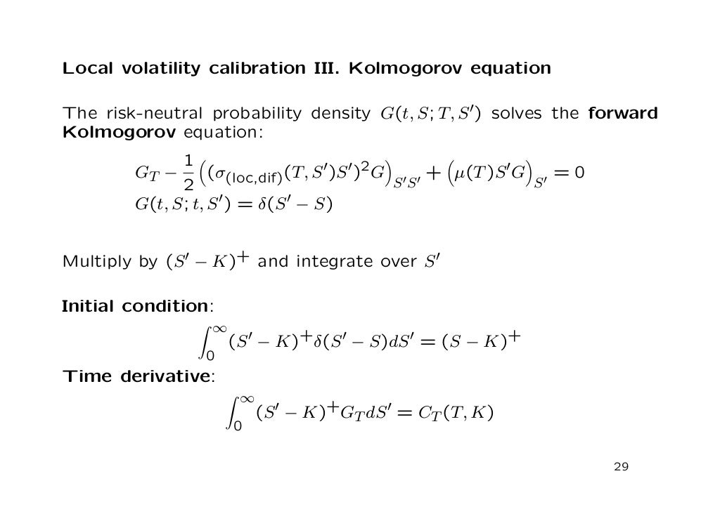Stochastic Local Volatility Models Theory And Implementation
