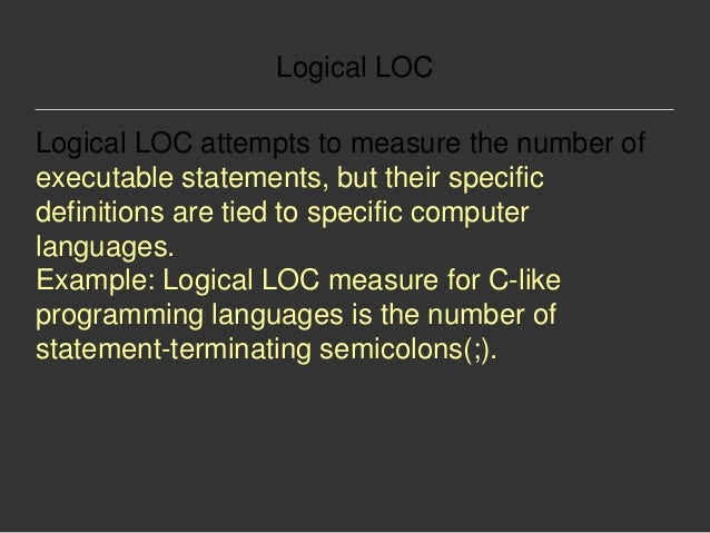 Line of Code (LOC) Matric and Function Point Matric