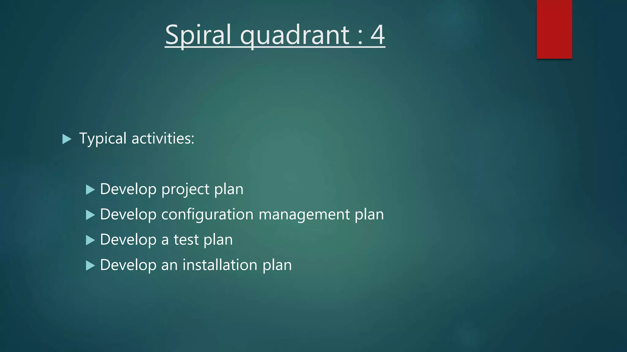 Spiral Model in Software Engineering with Case Study | PPTX