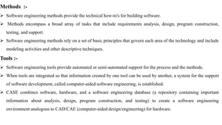 Software Engineering Layered Technology Software Process Framework | PPTX