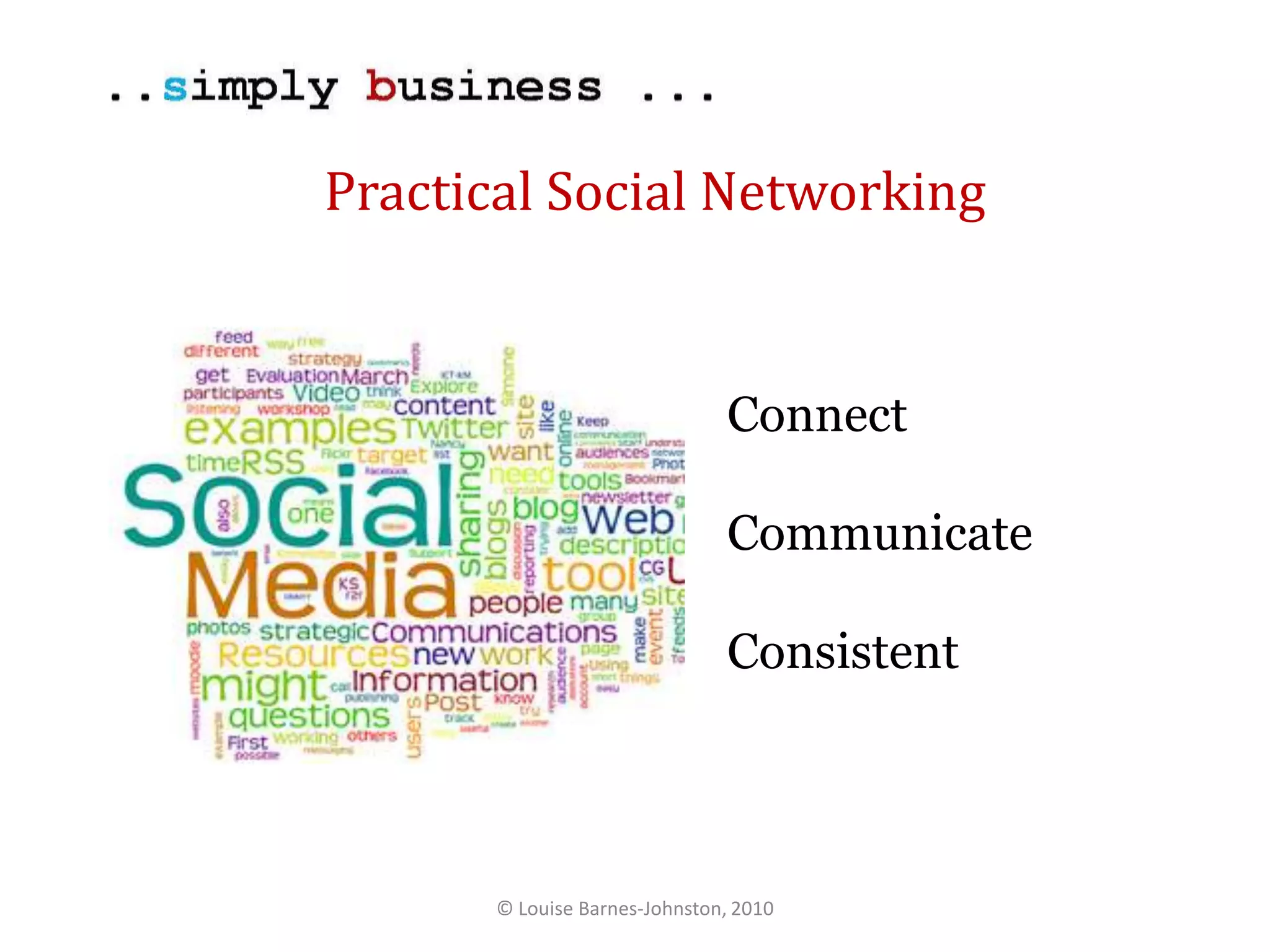 Practical Social Networking Introduction | PPTX