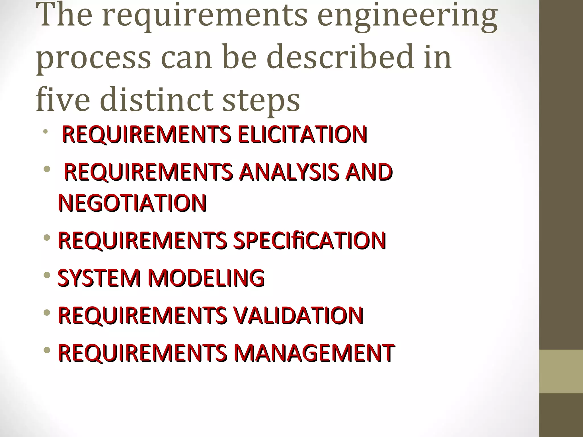 requirement engineering | PPT