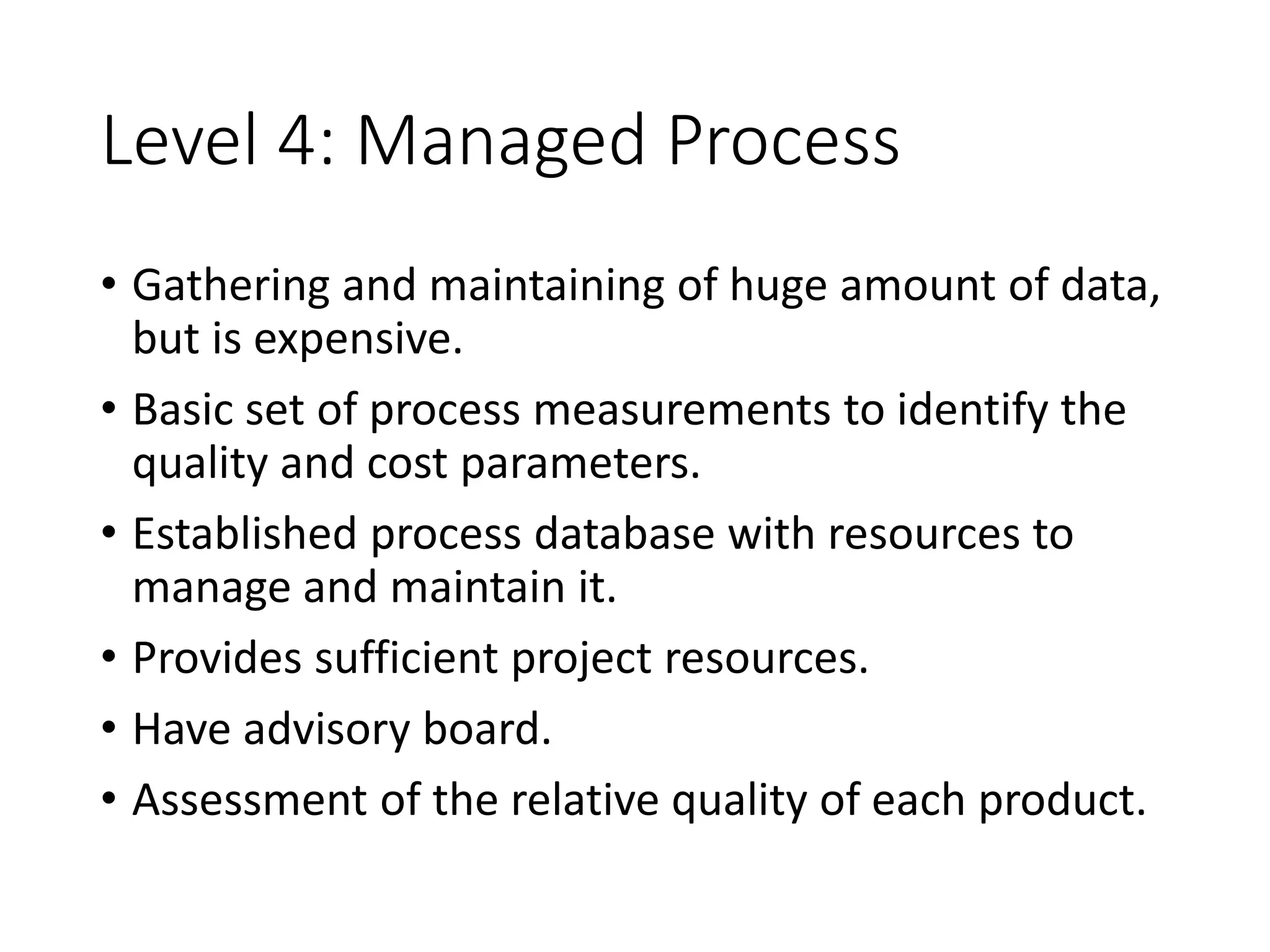 Characterizing the Software Process: A Maturity Framework | PPTX