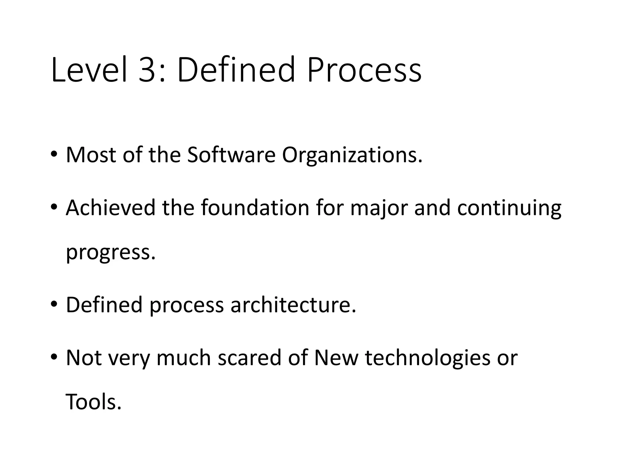 Characterizing the Software Process: A Maturity Framework | PPTX