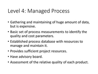 Characterizing the Software Process: A Maturity Framework | PPTX